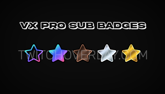 VX Pro Chroma - Animated Chroma Stream Package - Twitch Overlay VX Pro Chroma - Animated Chroma Stream Package - Twitch Overlay